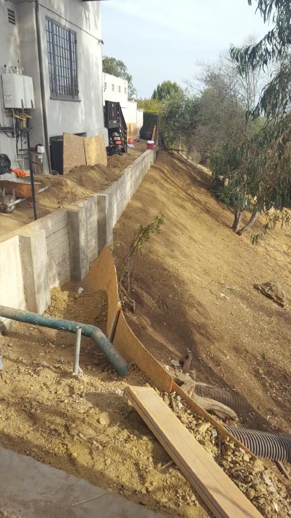 Drainage Project Gallery | Foundation Repair Los Angeles
