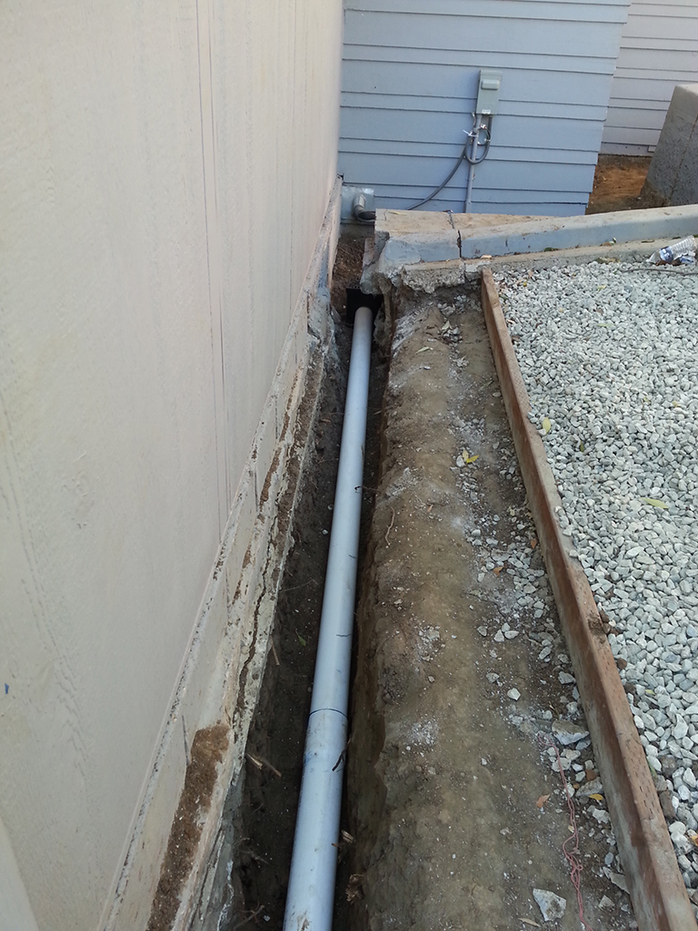 Drainage Project Gallery | Foundation Repair Los Angeles