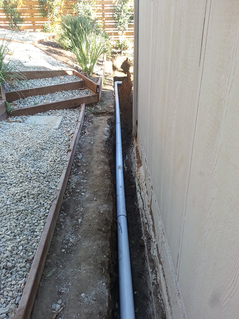 Drainage Project Gallery | Foundation Repair Los Angeles