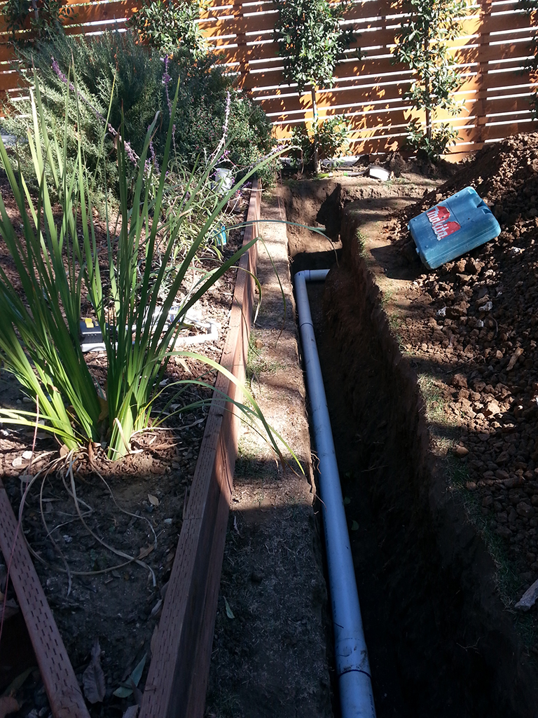 Drainage Project Gallery | Foundation Repair Los Angeles