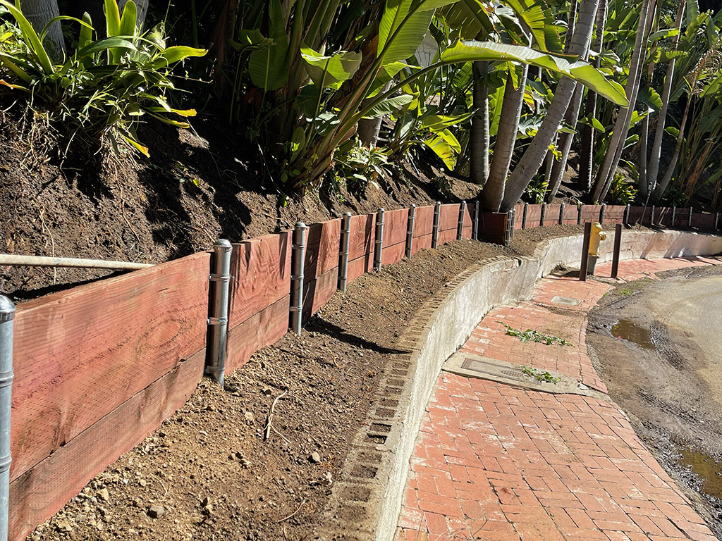 Hillside Repairs Project Gallery | Foundation Repair Los Angeles
