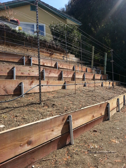 Hillside Repairs Before & After Photos in Los Angeles