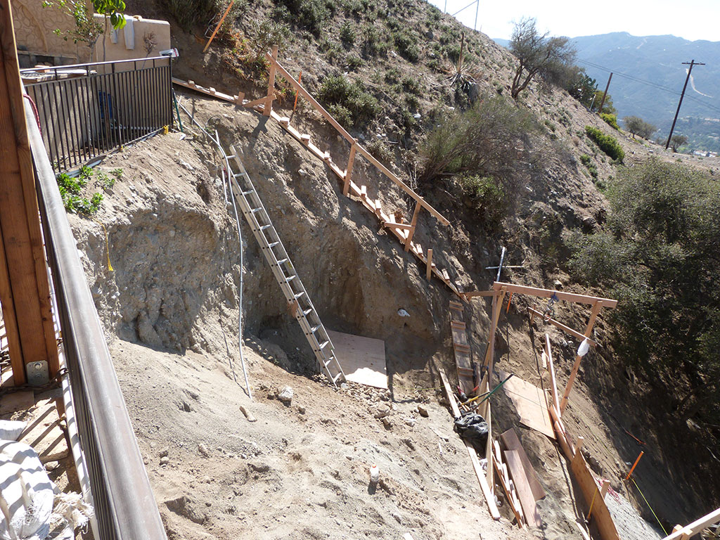 Hillside Repairs Before & After Photos in Los Angeles